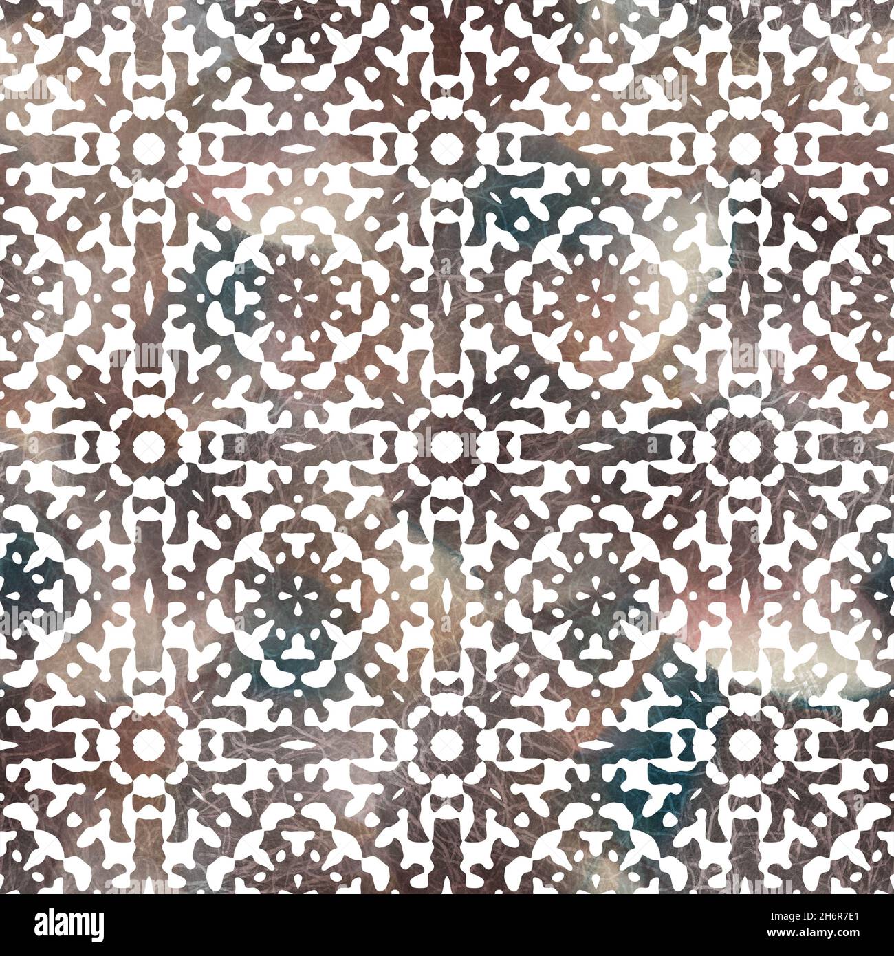 Seamless white on color interior wall tile style surface pattern design ...