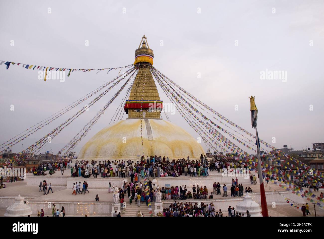Bouddhanath Stupa, more commonly known as Bouddha is the largest ...
