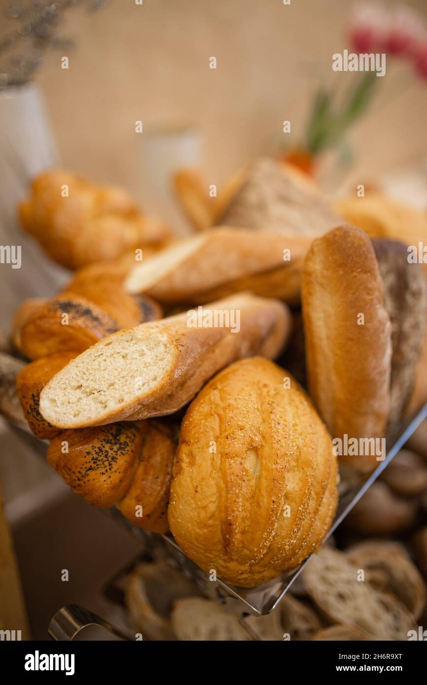 Assorted bread basket hi-res stock photography and images - Alamy