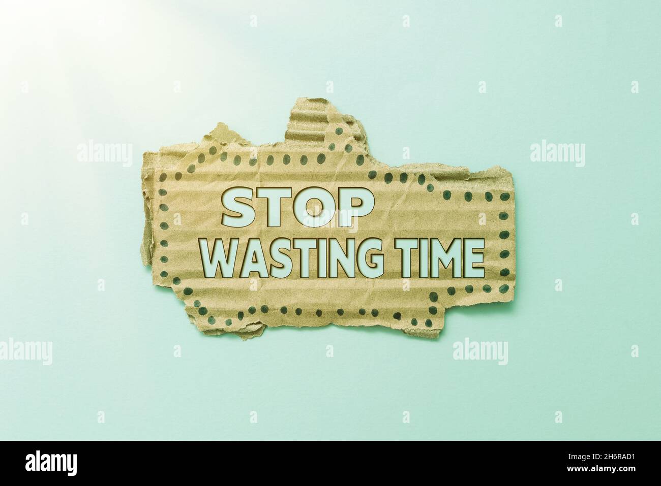 Text showing inspiration Stop Wasting Time. Business idea advising ...