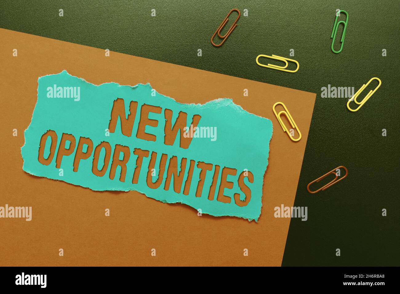 Inspiration showing sign New Opportunities. Word Written on exchange ...