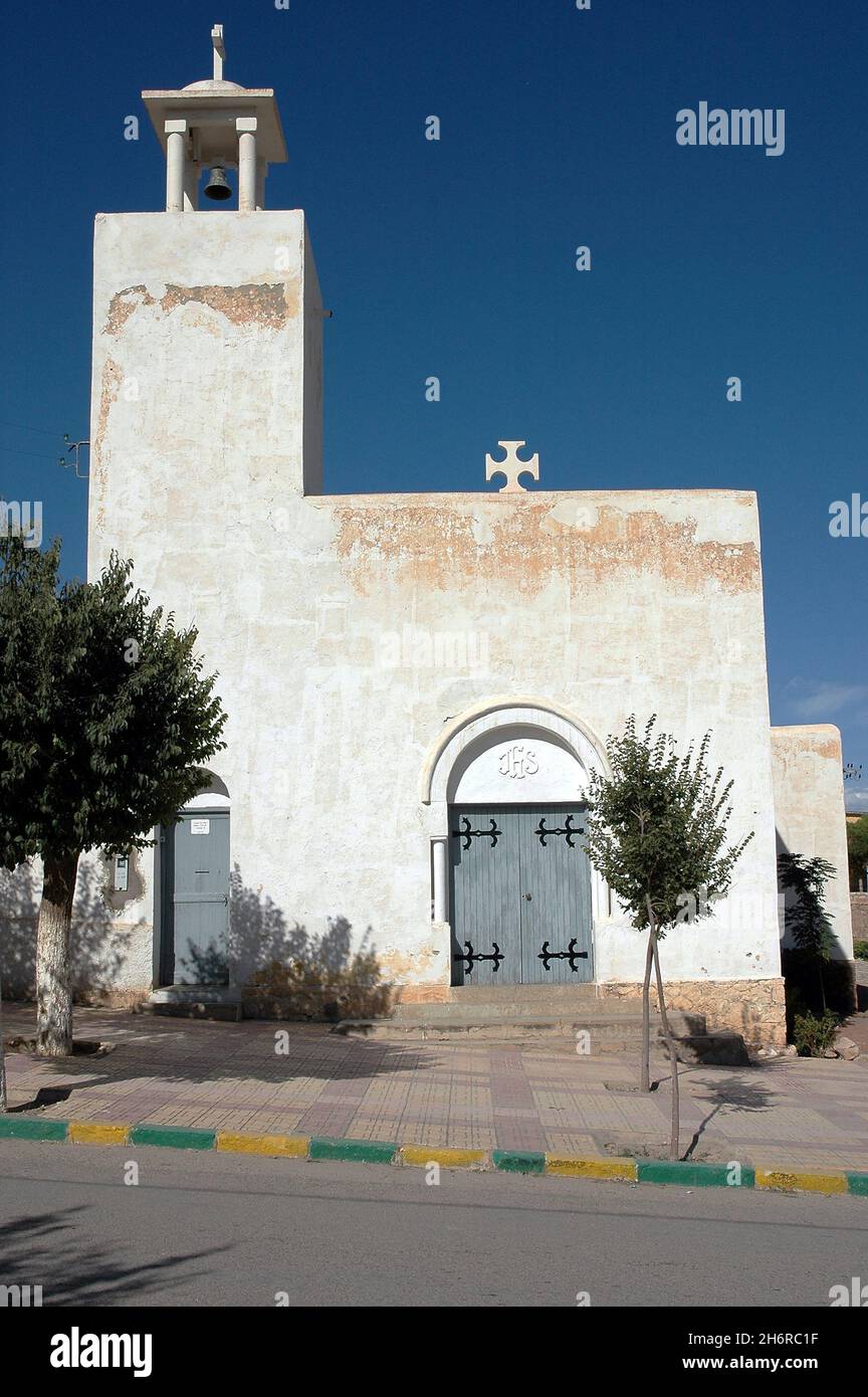 Old church in Morocco north west Africa Stock Photo - Alamy
