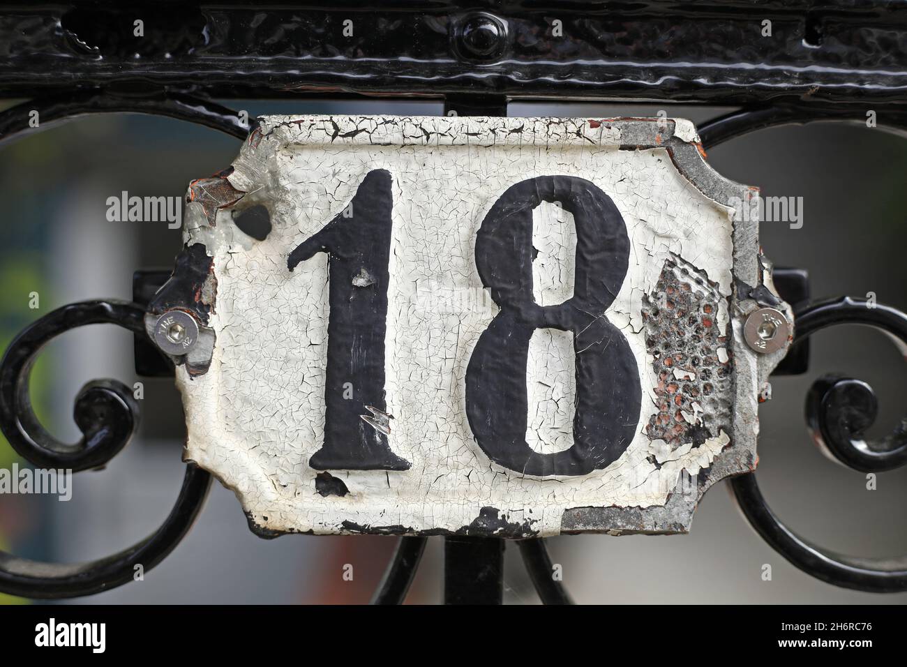 18 Number Plate High Resolution Stock Photography and Images - Alamy