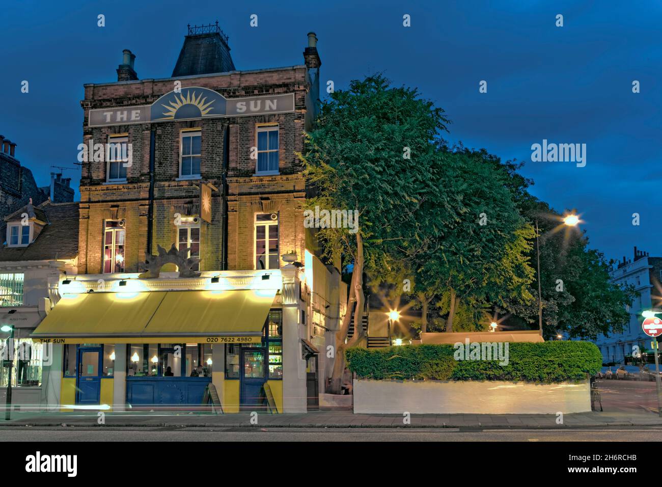 The Sun pub in Clapham Old Town, London Stock Photo - Alamy