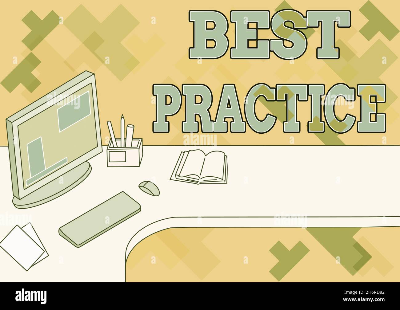 Conceptual caption Best Practice. Business overview commercial ...