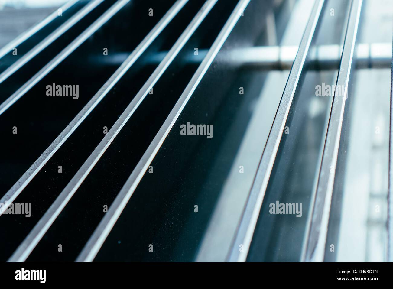 Stainless steel and glass handrail hi-res stock photography and images ...
