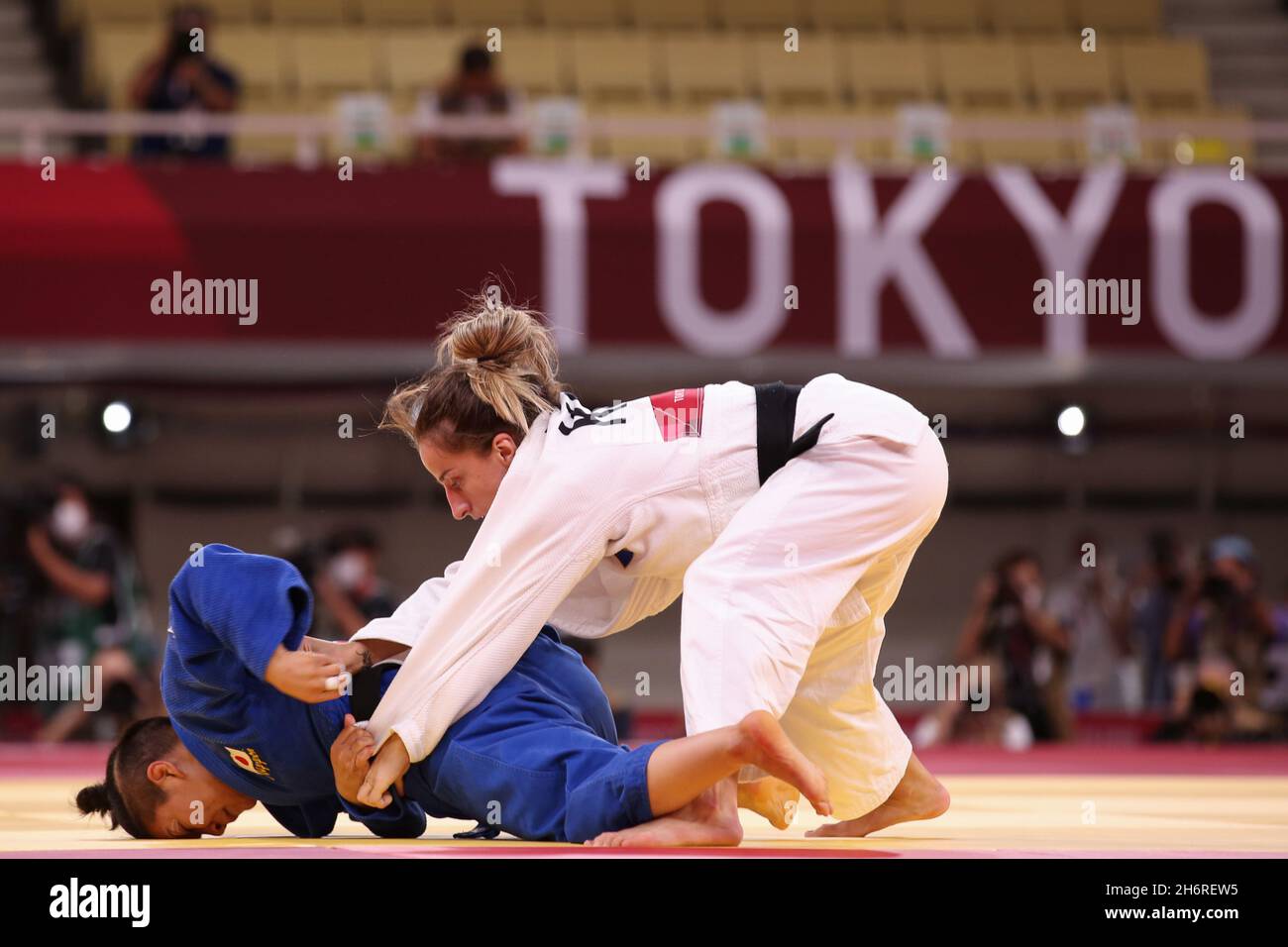 JULY 24th, 2021 - TOKYO, JAPAN: XXX in action during the Judo Women -48 ...
