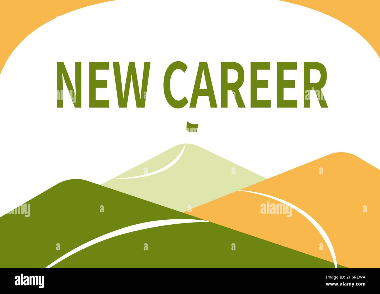 Inspiration showing sign New Career. Internet Concept a change to a ...