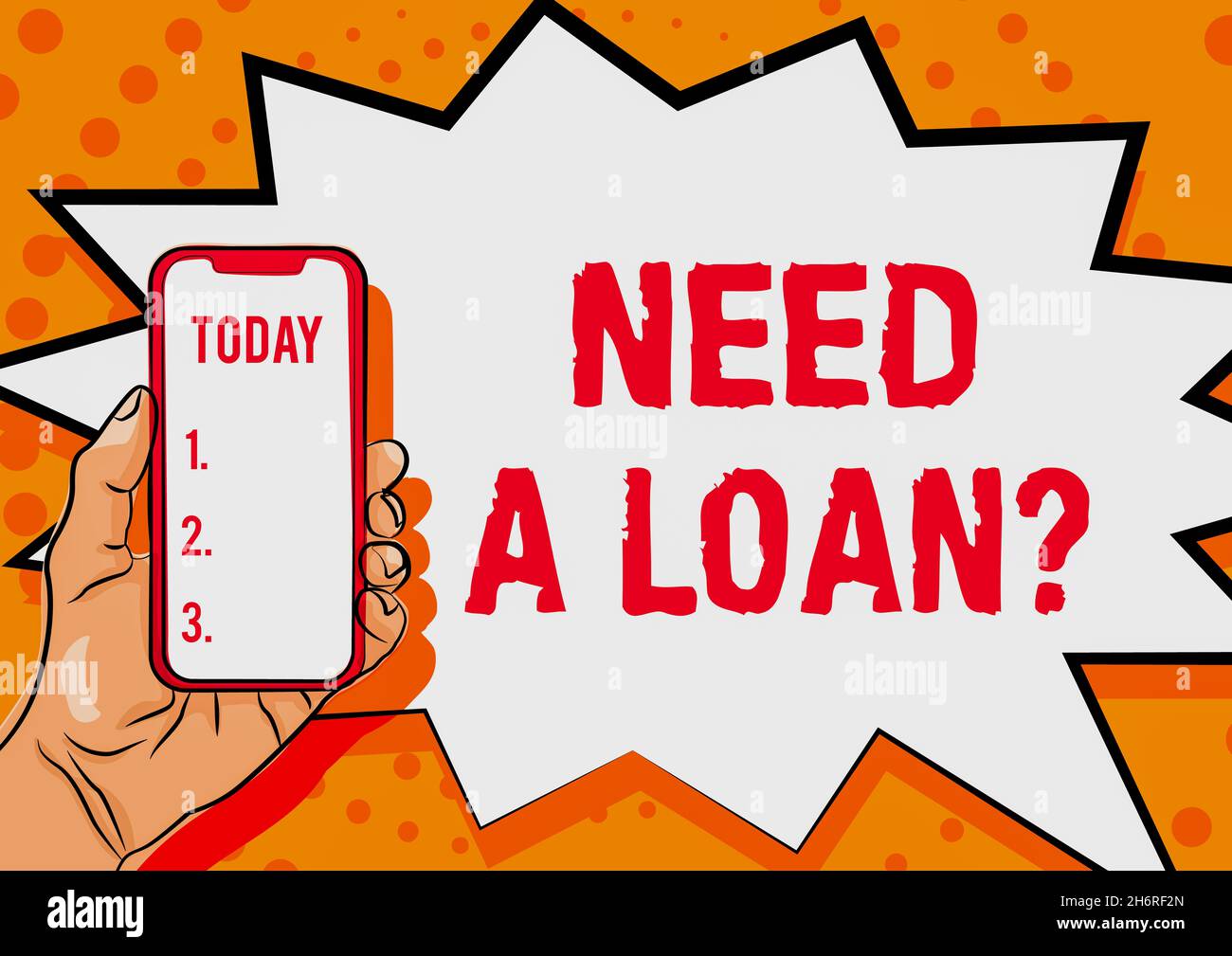 Hand writing sign Need A Loan Question. Business approach asking he ...