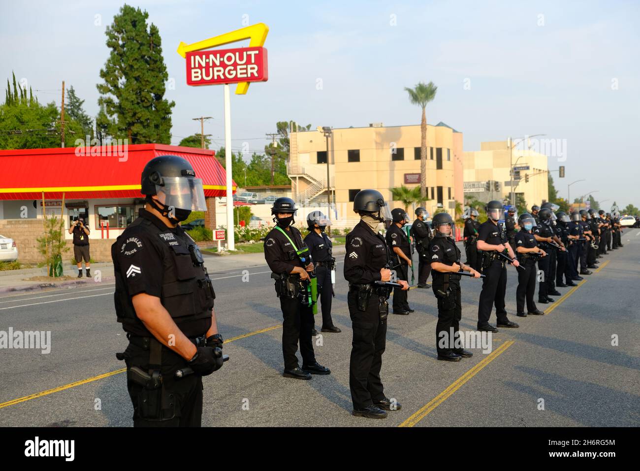 Los angeles police department gang hi-res stock photography and images ...