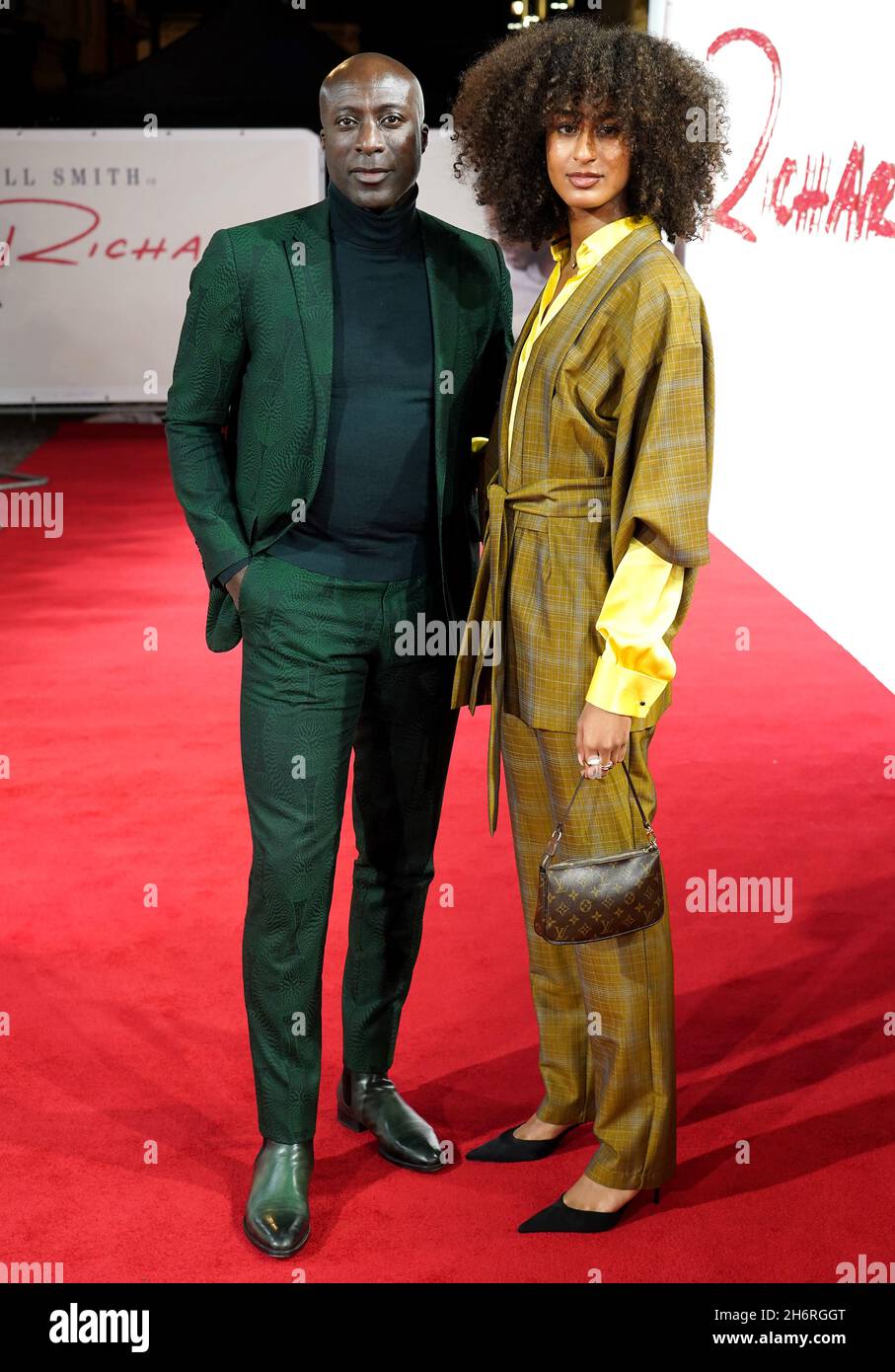Ozwald Boateng (left) and daughter Emilia Boateng arrives for a special ...