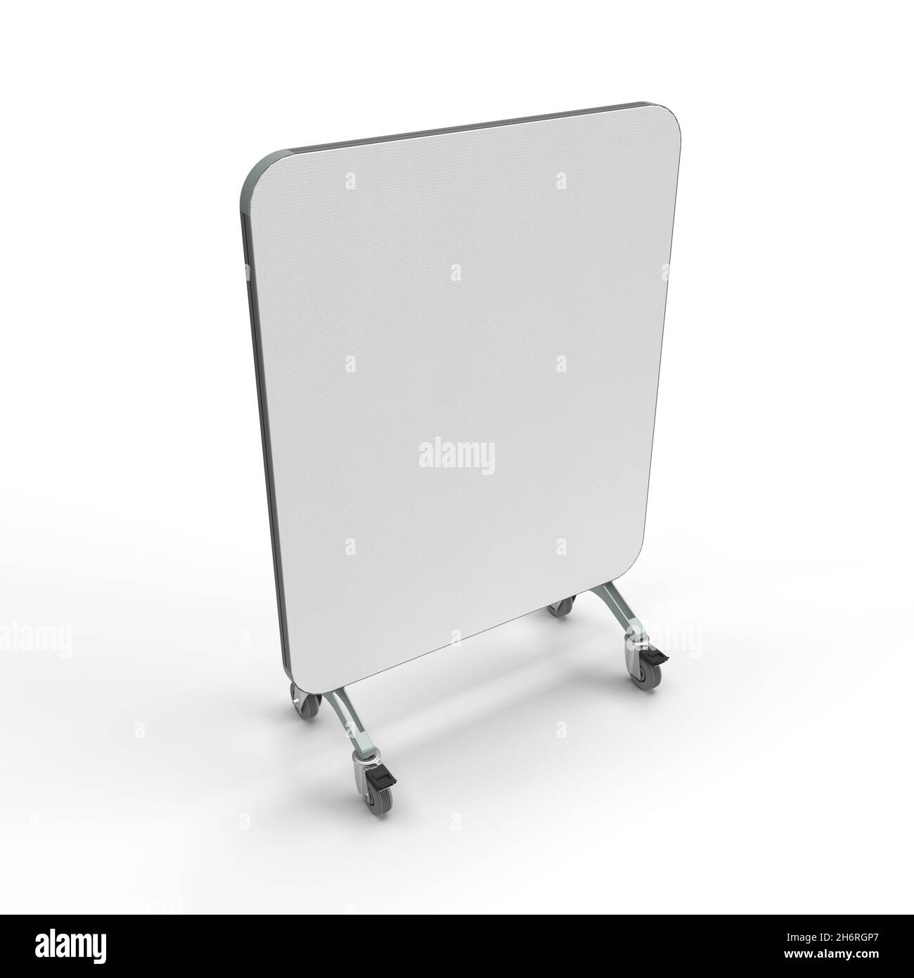 Perspective view of a Portable Display Fabric Stretch Frame with Round ...