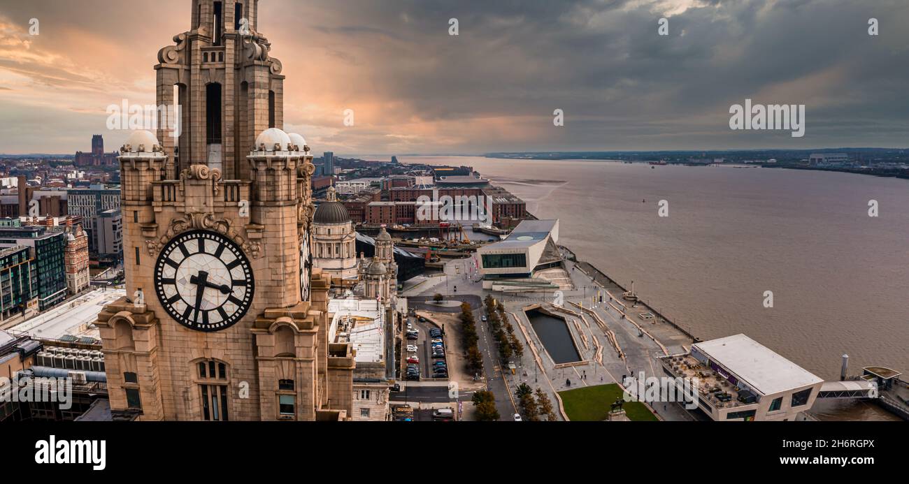 Liver building aerial hi-res stock photography and images - Alamy