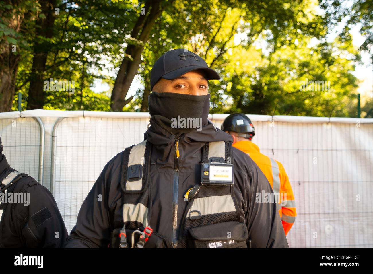 Wendover, UK. 29th September, 2021. The HS2 Incident Response team ...