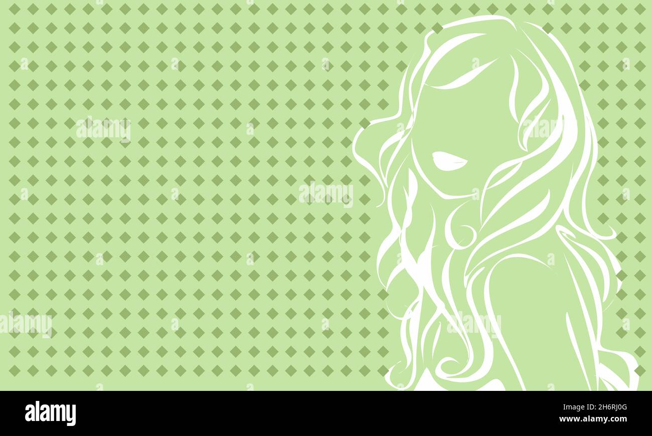 Girl Model Design Texture Pattern. It can be used for decorating of ...