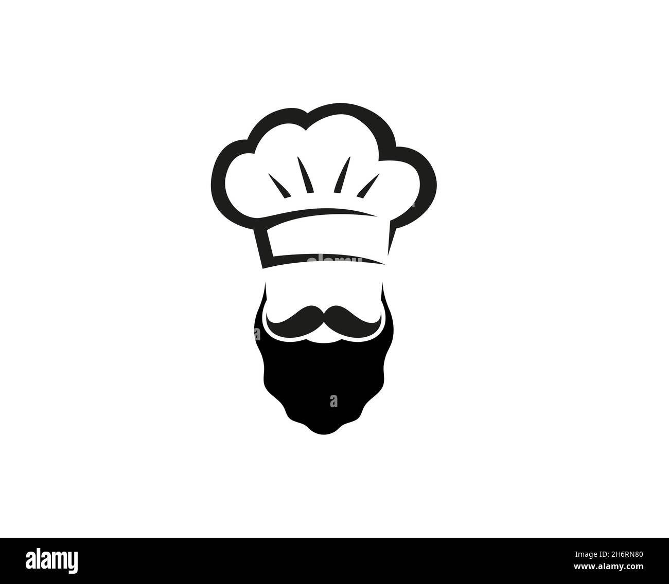 Restaurant logo chef man hi-res stock photography and images - Alamy