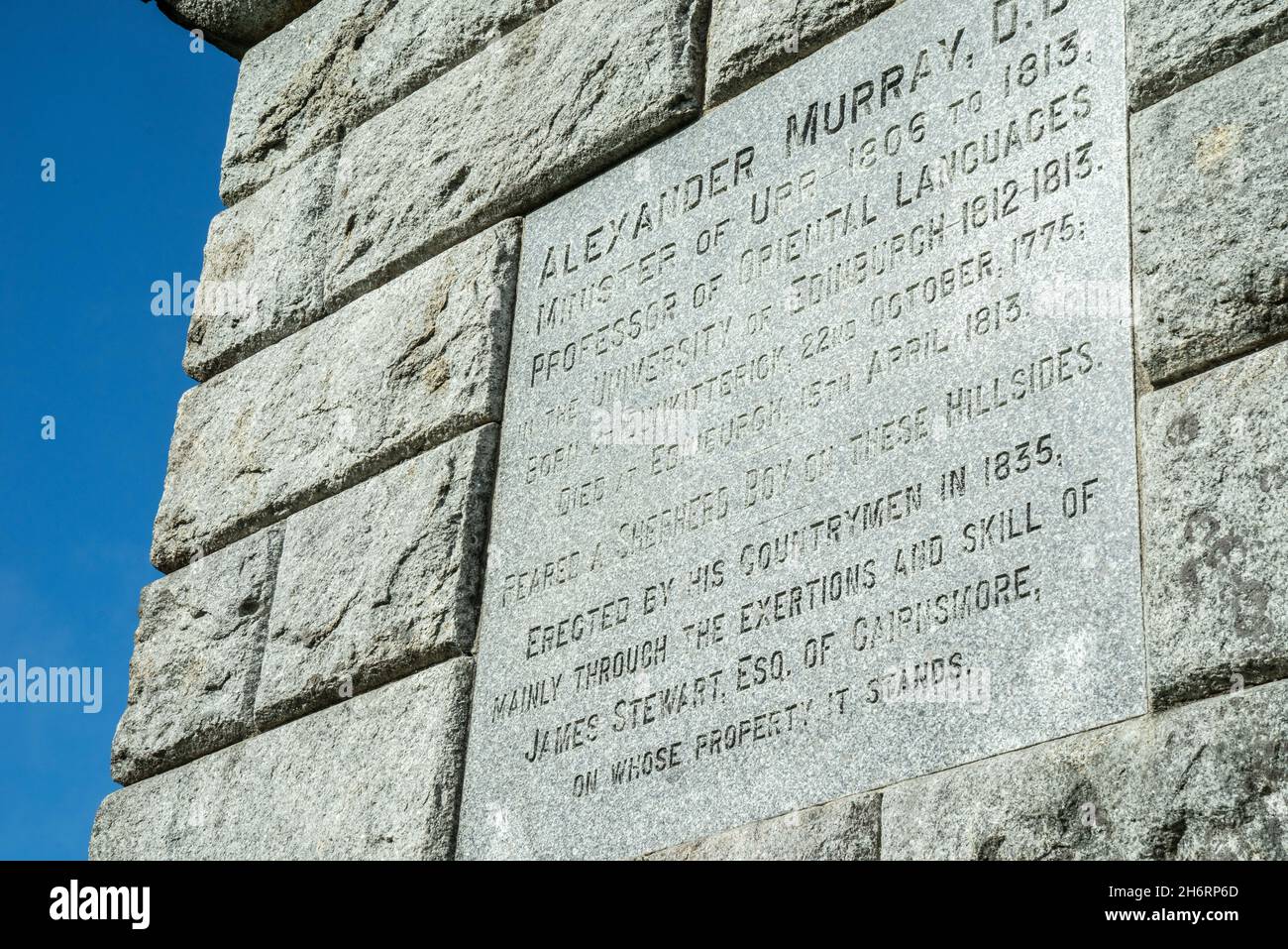 Murrays monument hi-res stock photography and images - Alamy