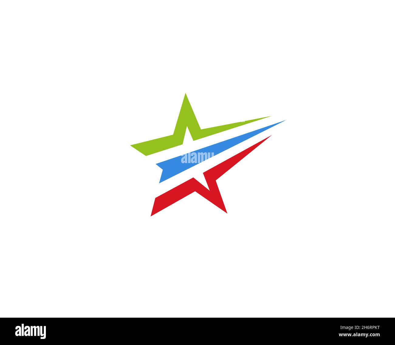 Colorful Star Logo Design Vector Symbol Illustration Stock Vector Image ...
