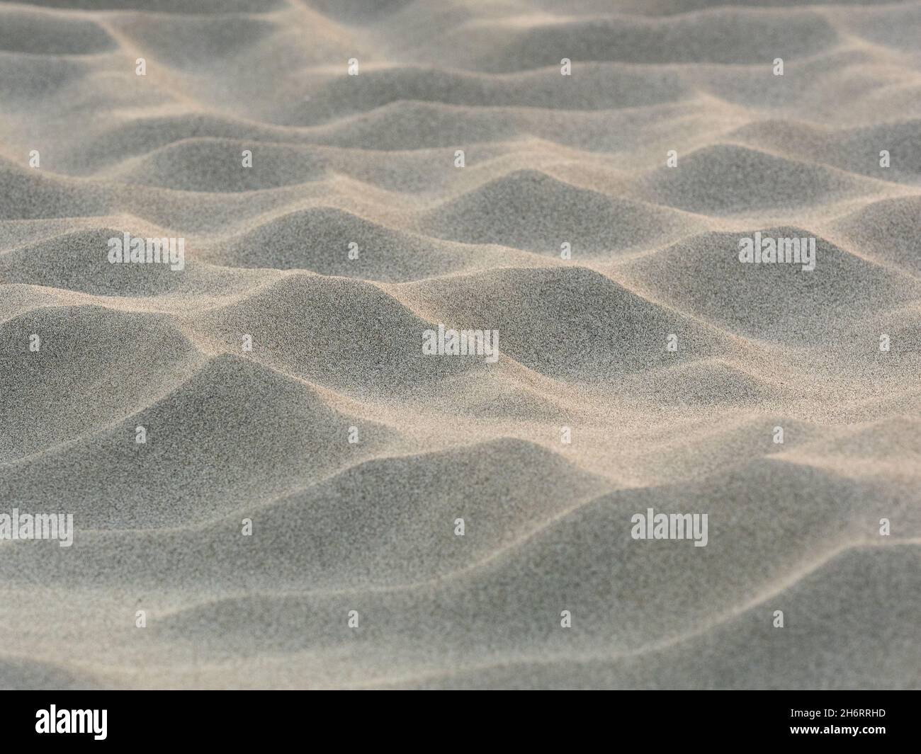 sand surface modeled by the wind creates waves pattern Stock Photo - Alamy