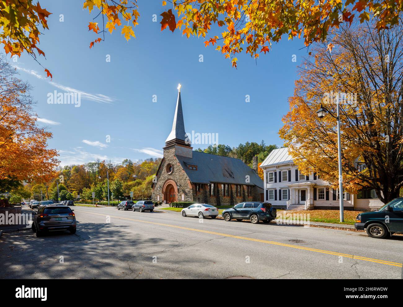 Our Lady of The Snows Roman Catholic church, a local landmark in ...