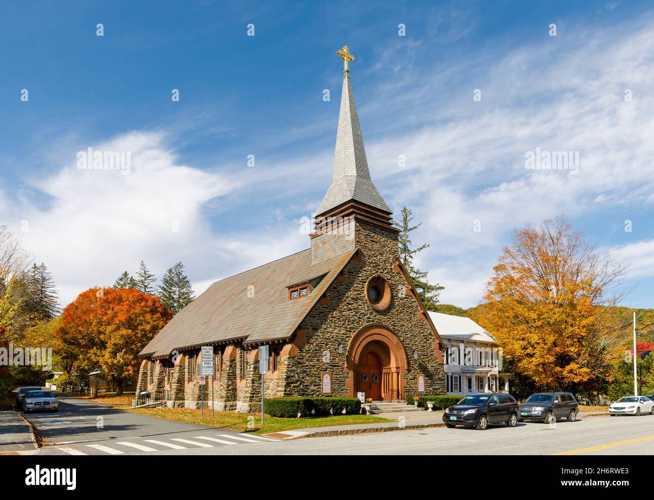 Our Lady of The Snows Roman Catholic church, a local landmark in ...