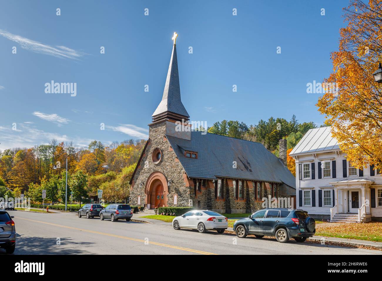 Our Lady of The Snows Roman Catholic church, a local landmark in ...