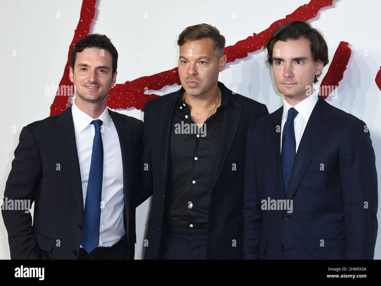 November 17th, 2021, London, UK. Trevor White, Zach Baylin and Tim ...