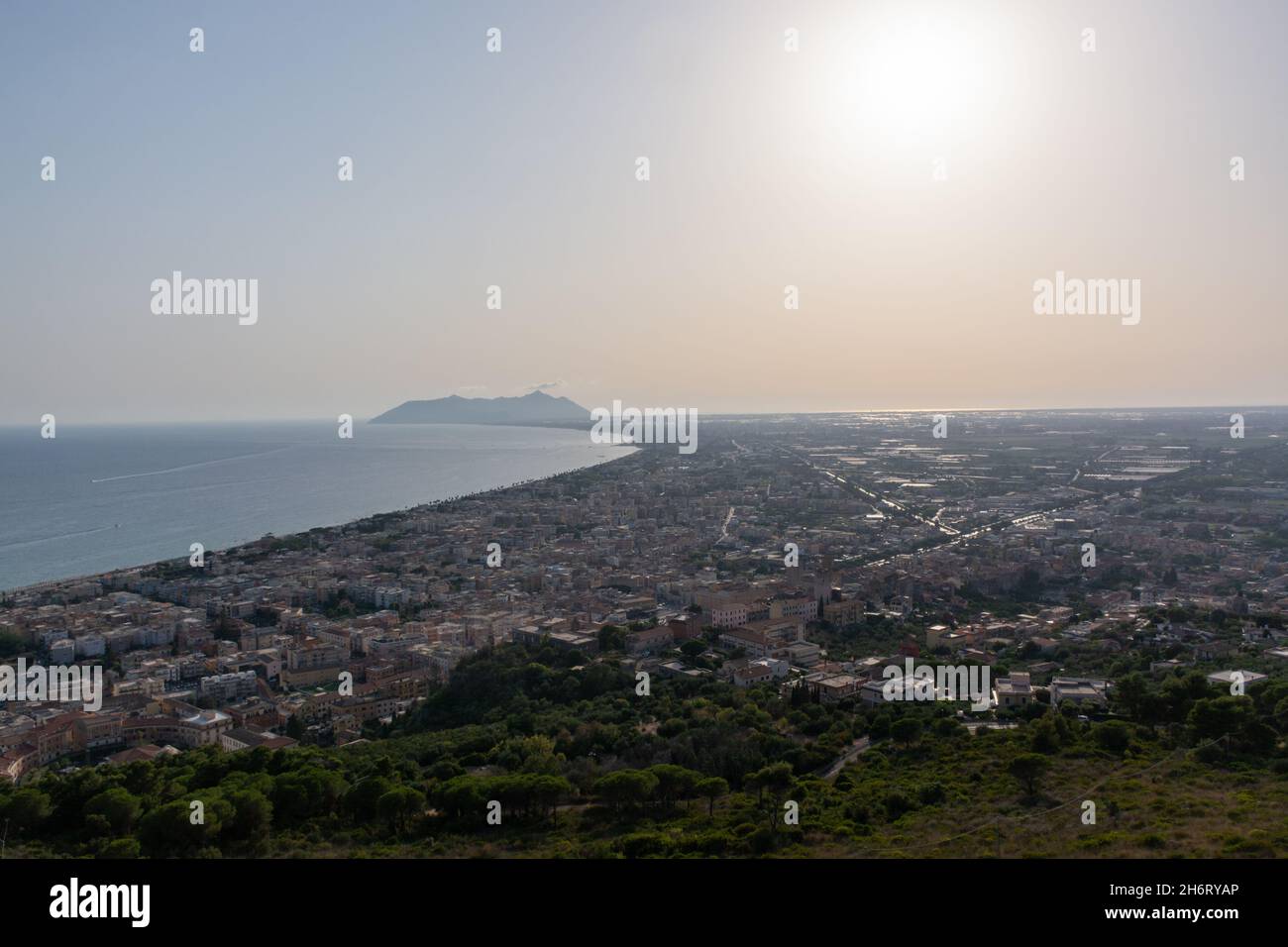 Terracina aerial hi-res stock photography and images - Alamy