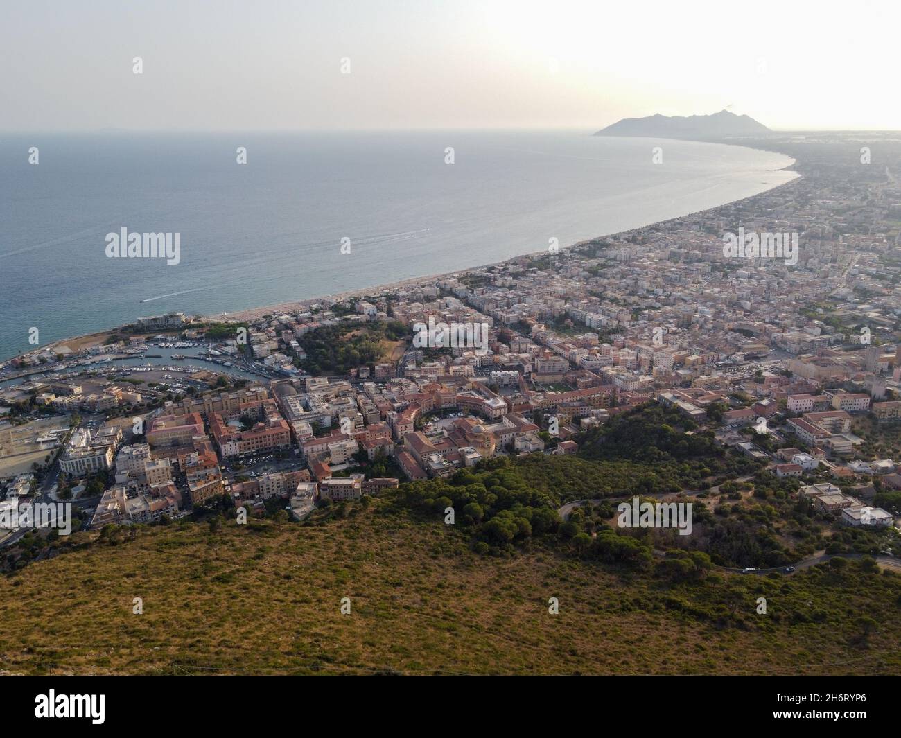 Terracina aerial hi-res stock photography and images - Alamy