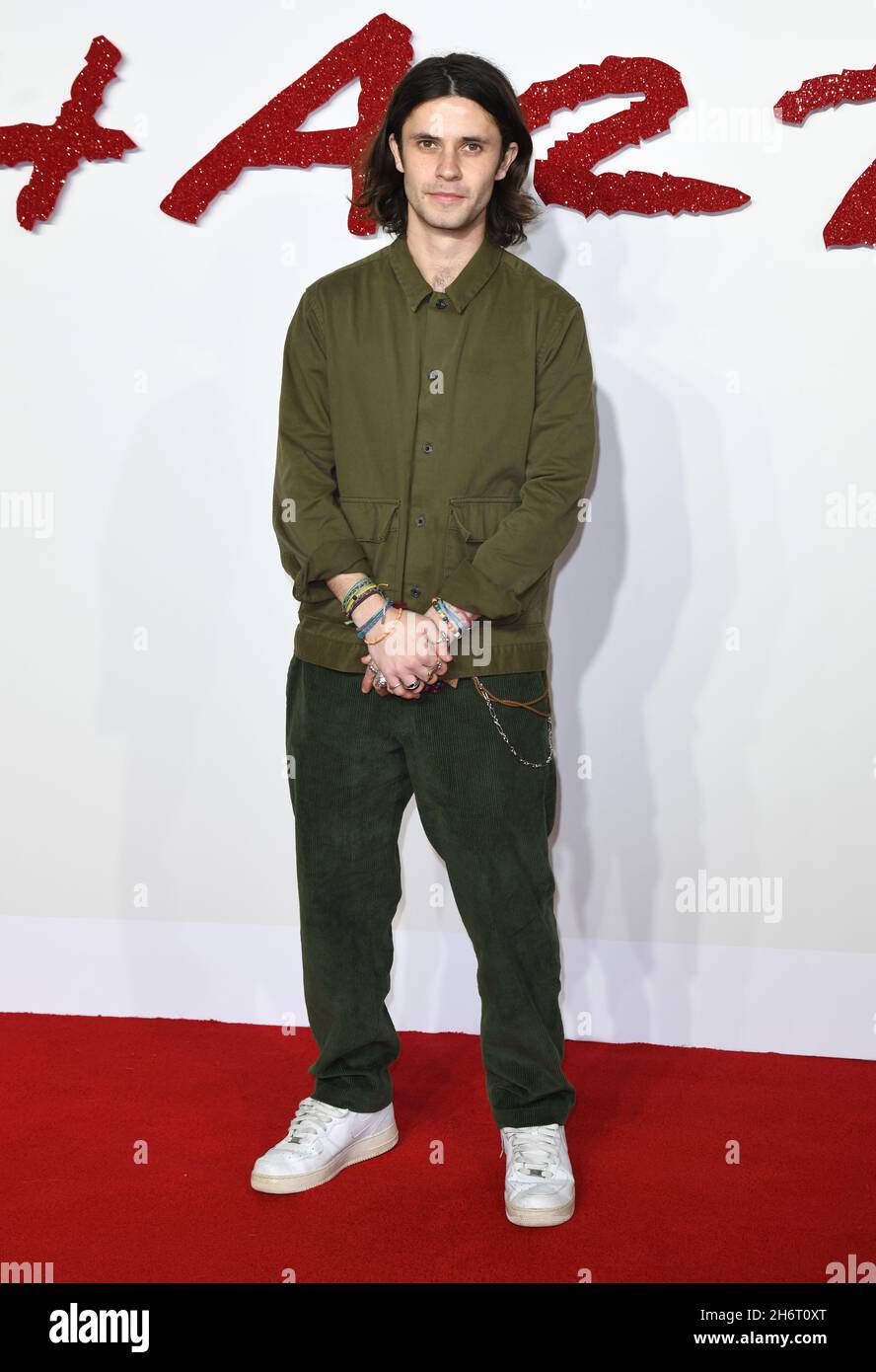 November 17th, 2021, London, UK. Cel Spellman arriving at the UK ...