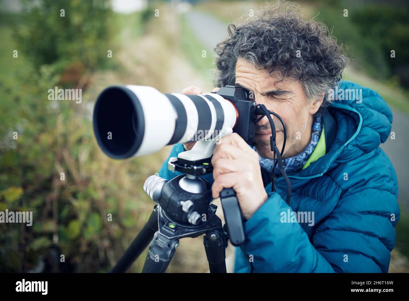 Baby boomer photographer hi-res stock photography and images - Alamy