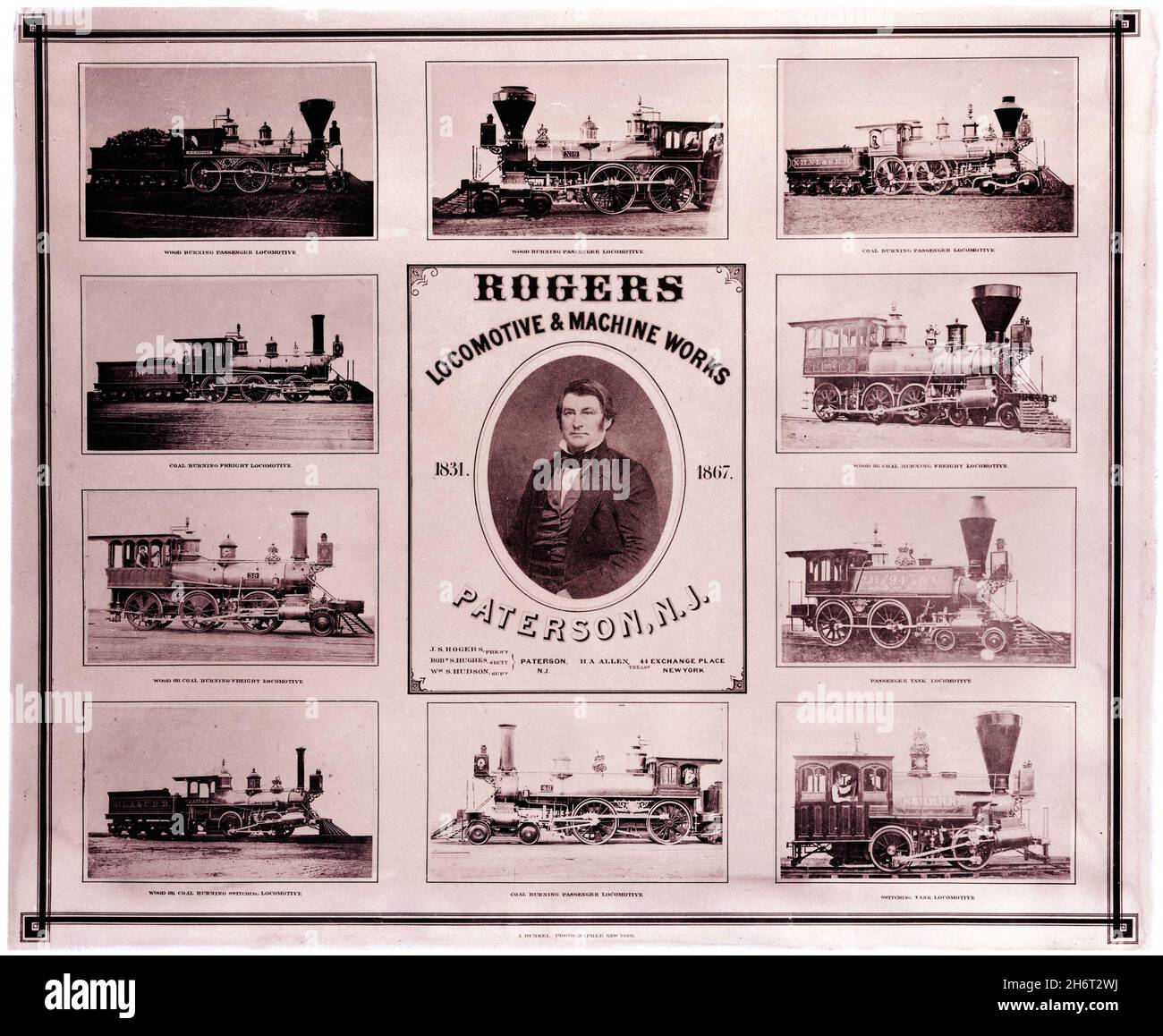 Old rail locomotives Cut Out Stock Images & Pictures - Alamy