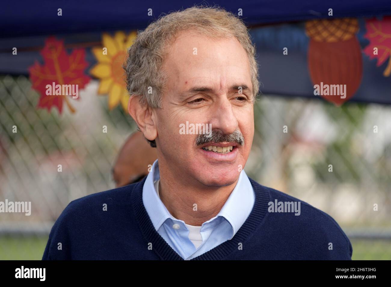 Los Angeles City Attorney Mike Feuer during the Los Angeles Dodgers ...