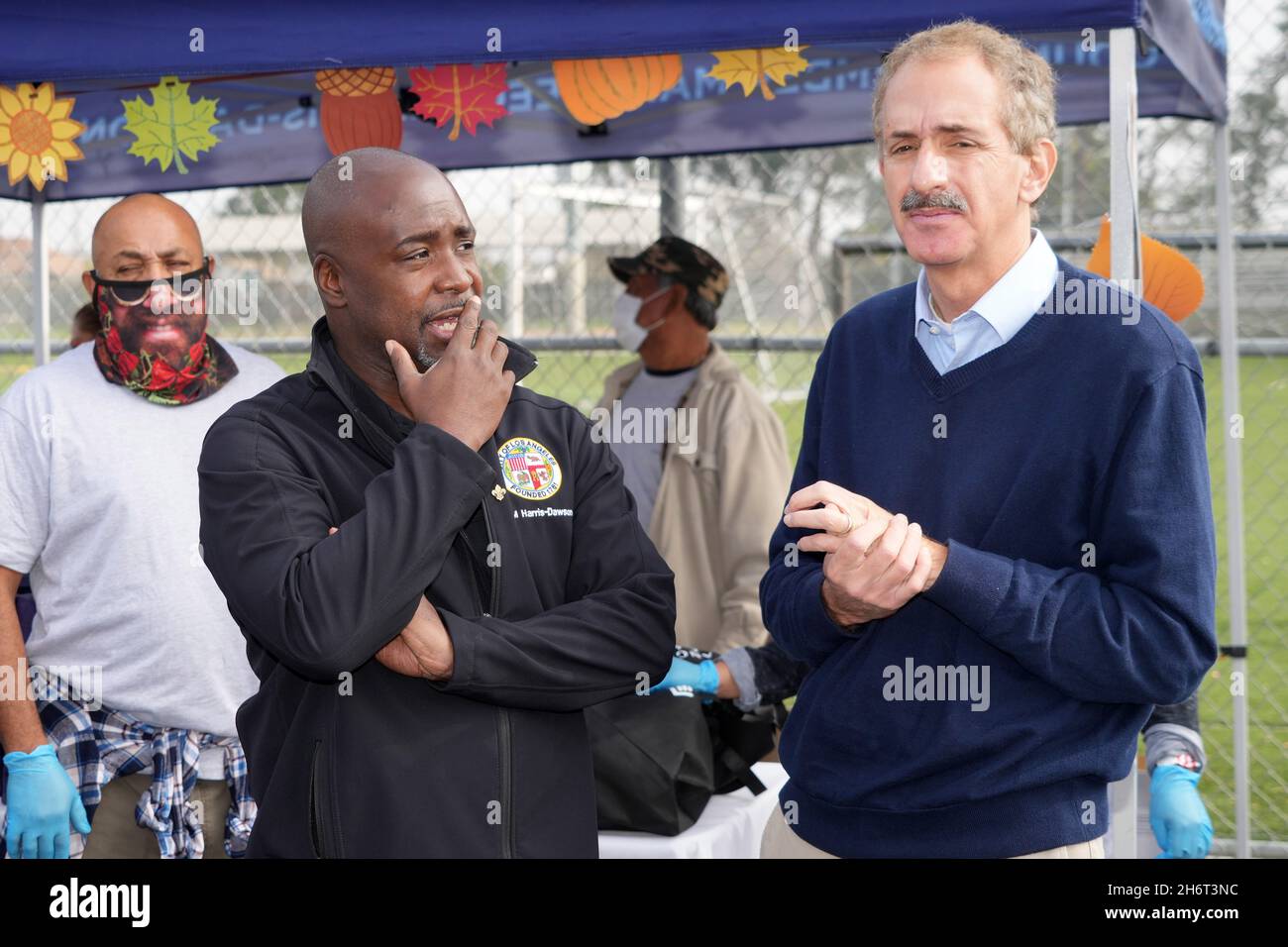 Los Angeles City Council District 8 council member Marqueece Harris ...