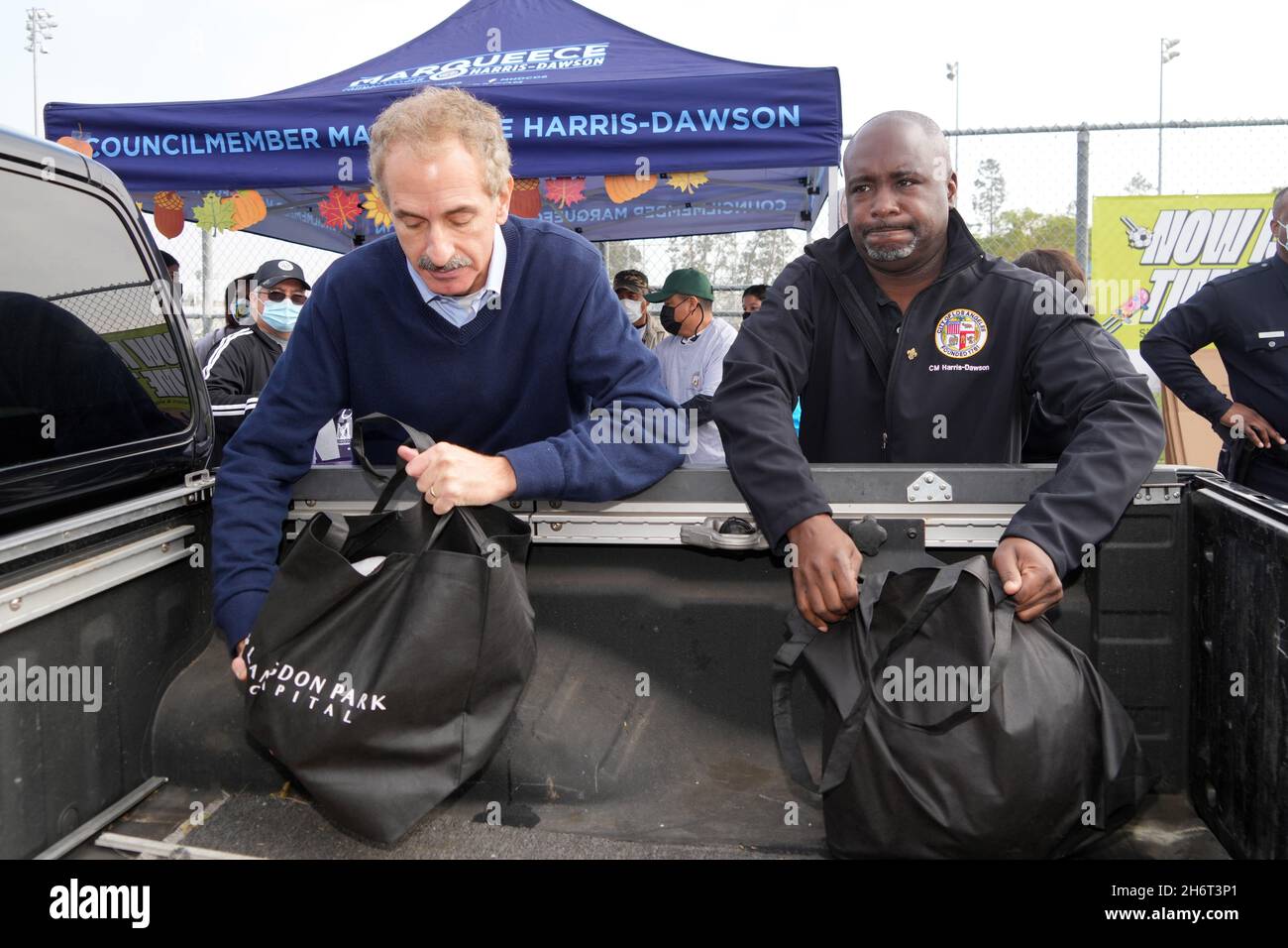 Los Angeles City Council District 8 council member Marqueece Harris ...