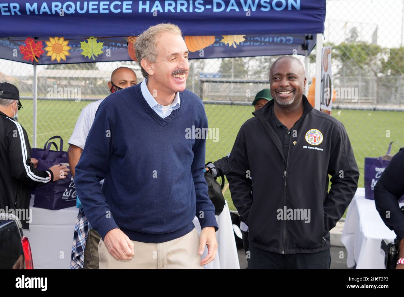 Los Angeles City Council District 8 council member Marqueece Harris ...