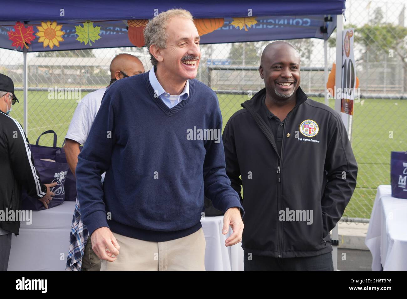 Los Angeles City Council District 8 council member Marqueece Harris ...
