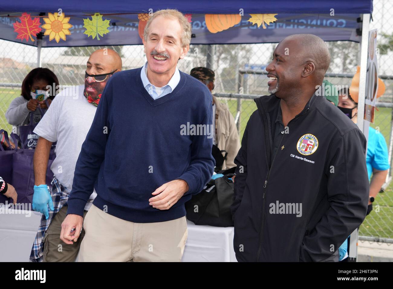 Los Angeles City Council District 8 council member Marqueece Harris ...