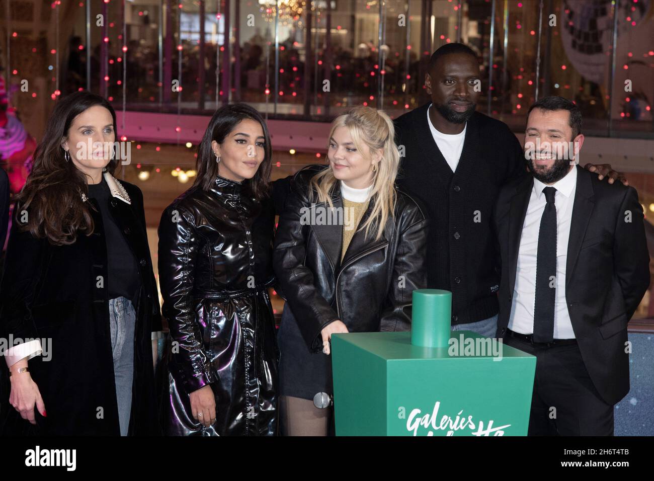 Helene Sy, Leila Bekhti, Louane Emera, Omar Sy and Alexandre Liot ...
