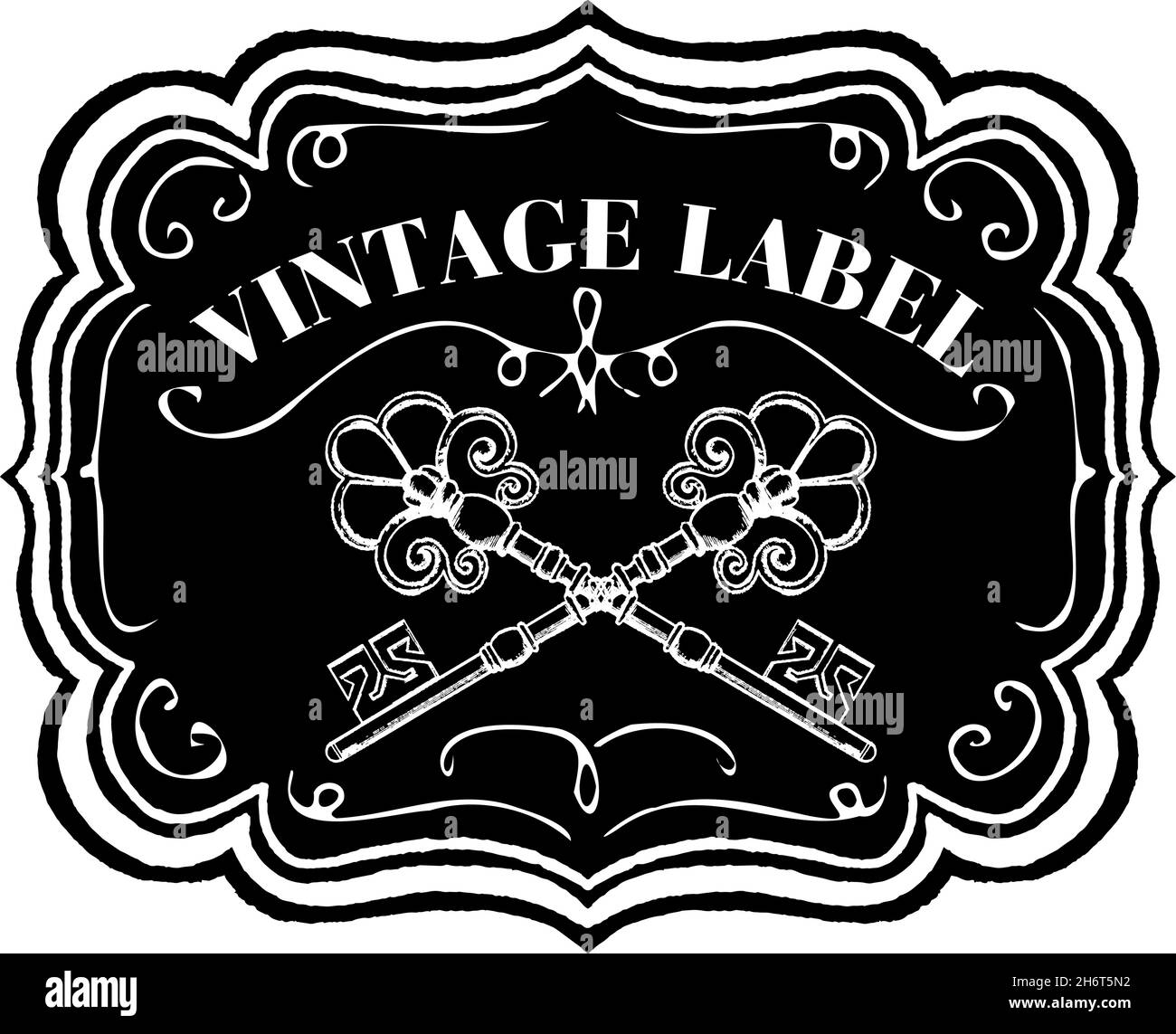 Ornamental keys Stock Vector Images - Alamy