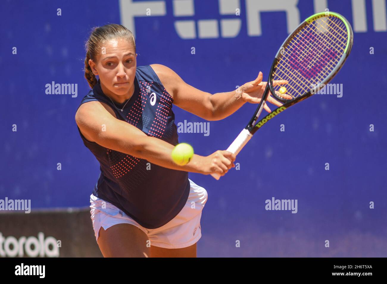Diane Parry (France). Argentina Open WTA 2021. Semifinal Stock Photo ...