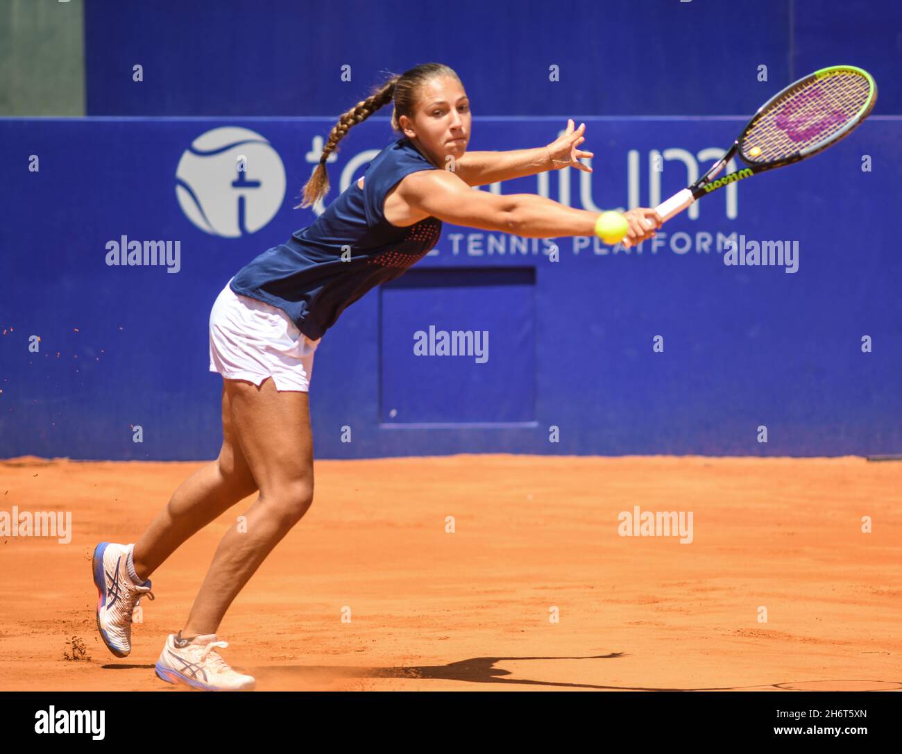 Diane Parry (France). Argentina Open WTA 2021. Semifinal Stock Photo ...