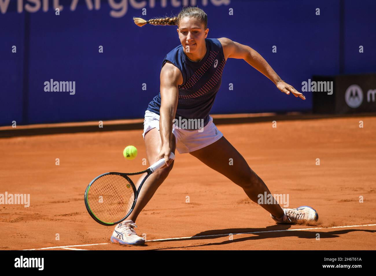 Diane Parry (France). Argentina Open WTA 2021. Semifinal Stock Photo ...