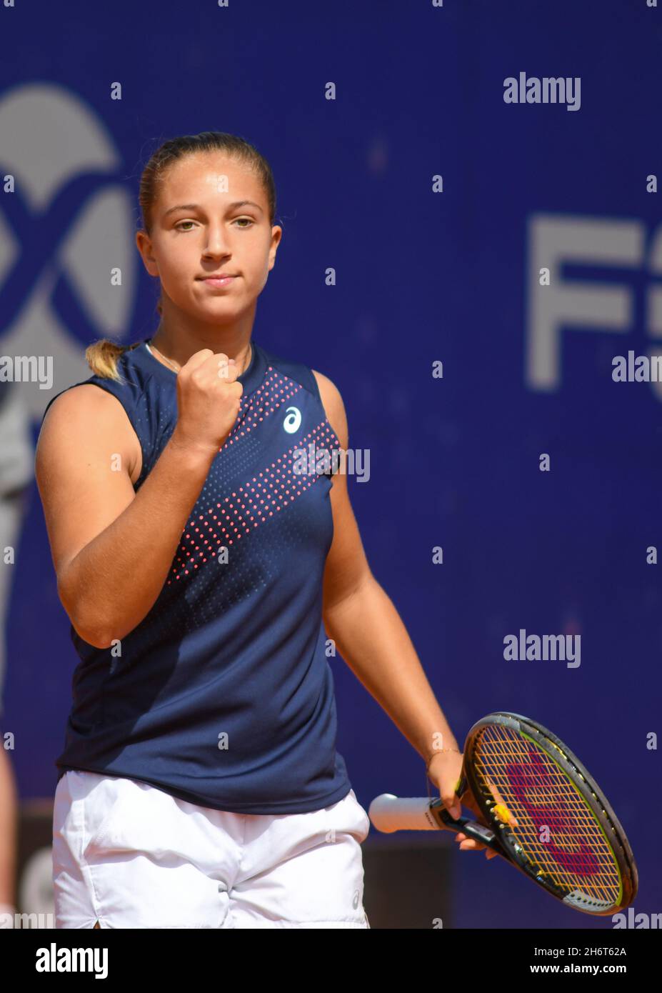 Diane Parry (France). Argentina Open WTA 2021. Semifinal Stock Photo ...