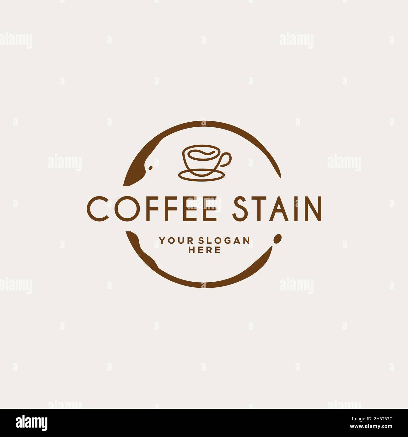 Coffe logos Stock Vector Images - Alamy