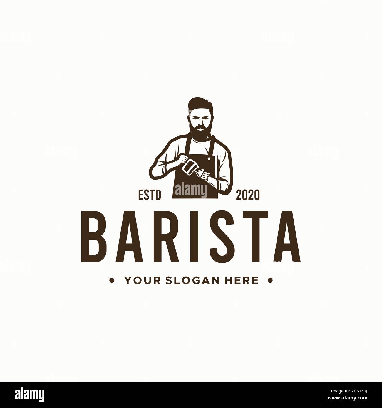 Cafe Barista Logo