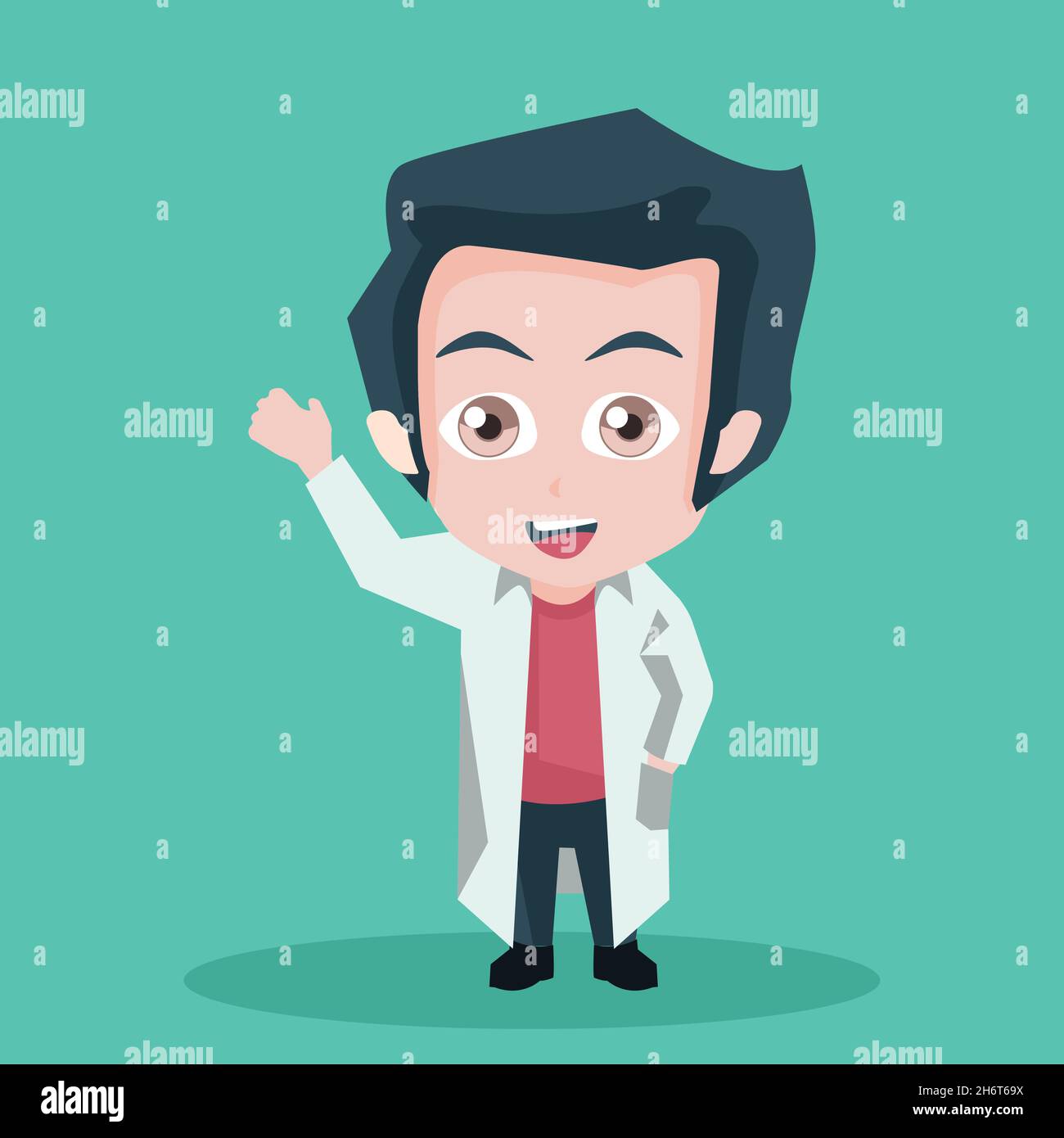 Stop doctor quarantine novel Stock Vector Images - Alamy