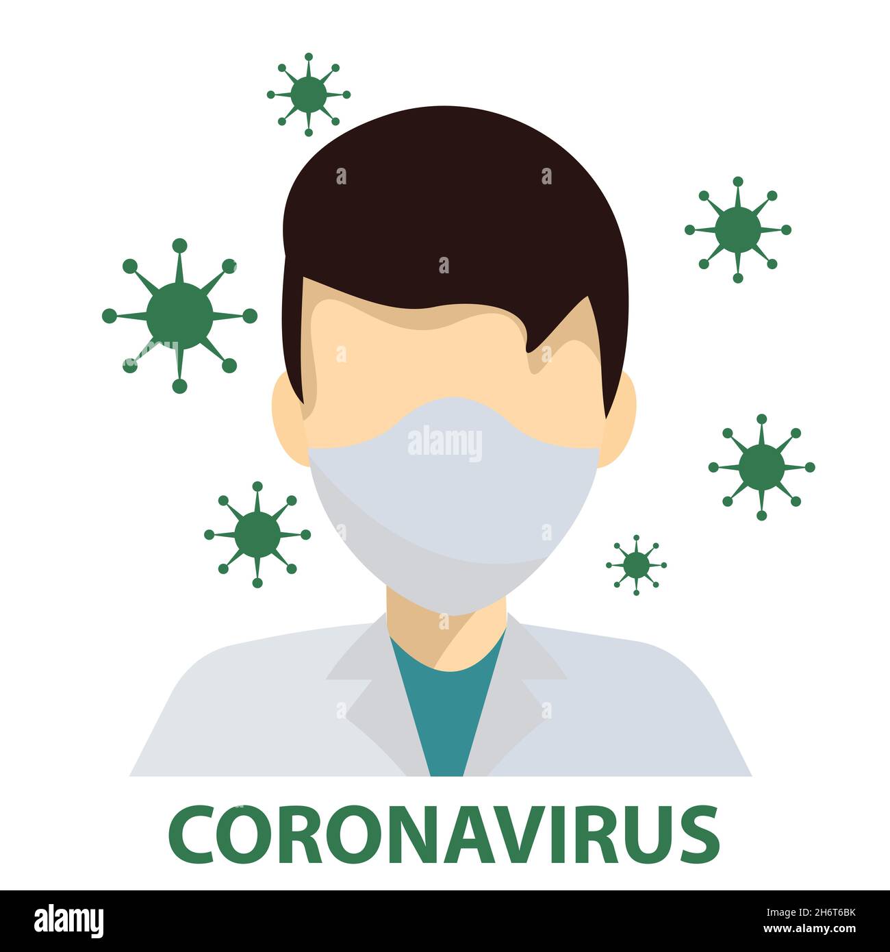 Protecting mask vector vectors hi-res stock photography and images - Alamy