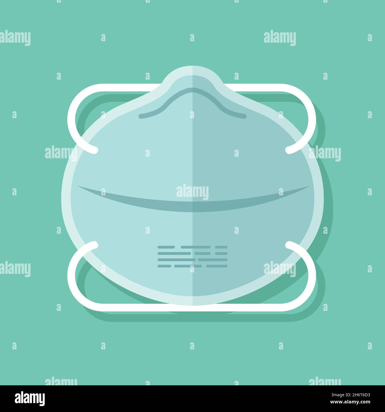 Design of virus protection mask Stock Vector Image & Art - Alamy