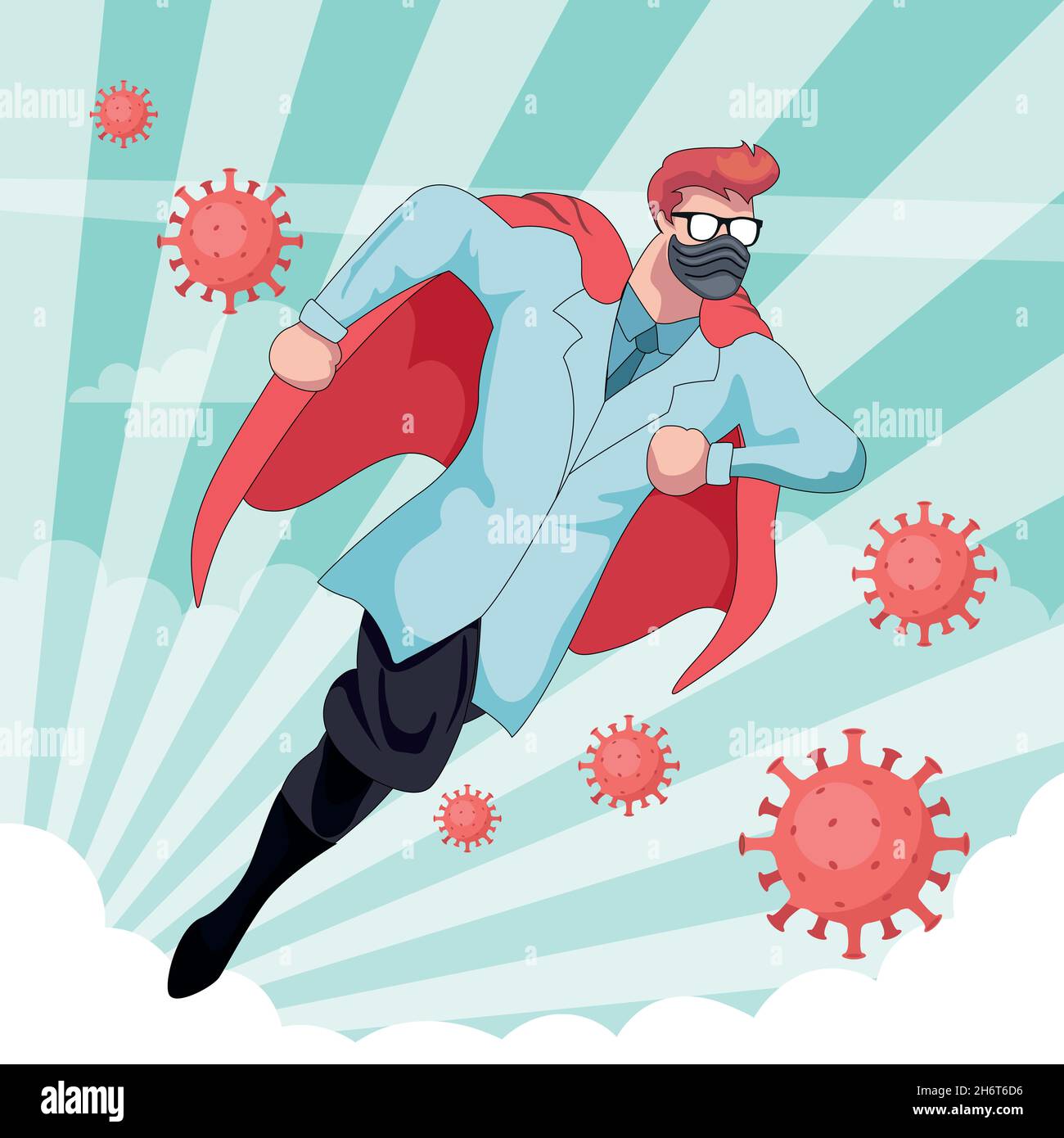 Infected alert Stock Vector Images - Alamy